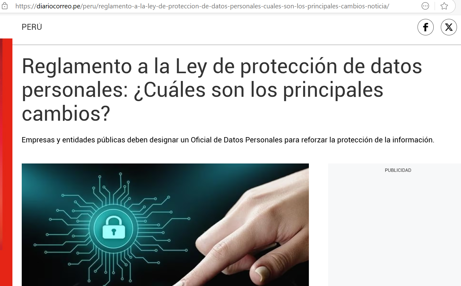 Reglamento a la Ley de protección de datos personales: ¿Cuáles son los ...